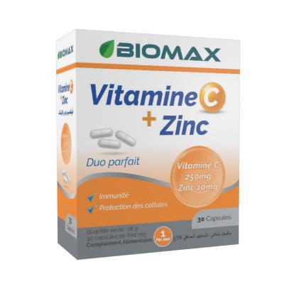 Vitamine C + Zinc - Biomax